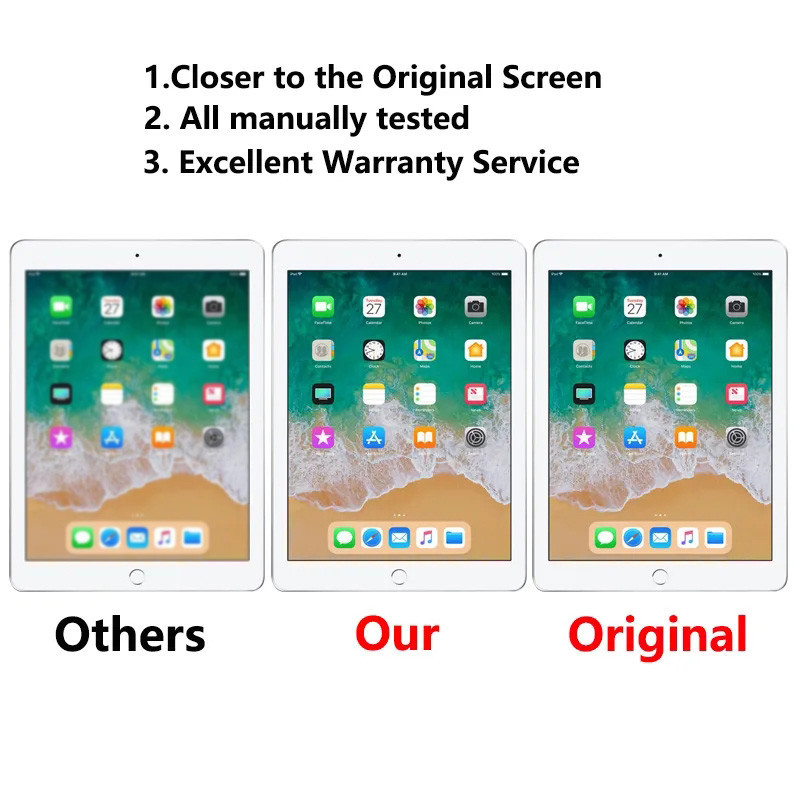 LCD Touch Screen For Apple iPad 6 6th Gen A1954 A1893 iPad 9.7 2018 ...