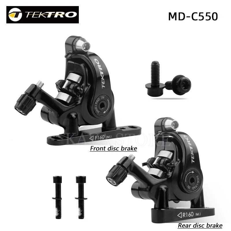 Road TEKTRO Md-C550 Bike Dual Piston Cable Caliper Front/Rear Aluminum Alloy Mechanical Disc ...