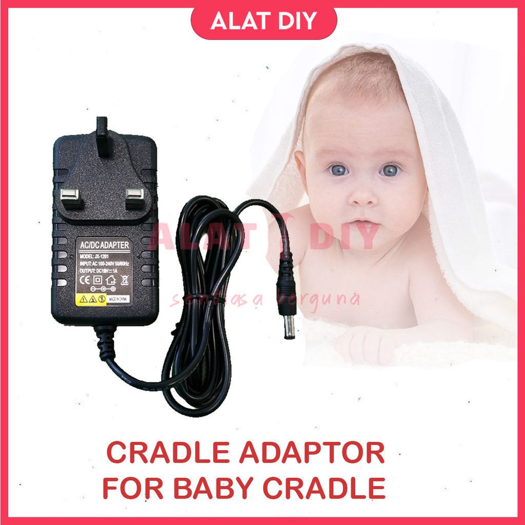 Alatdiy Cradle Adapter Plug Buaian Pomaian Baby Cradle Adapter Baby ...