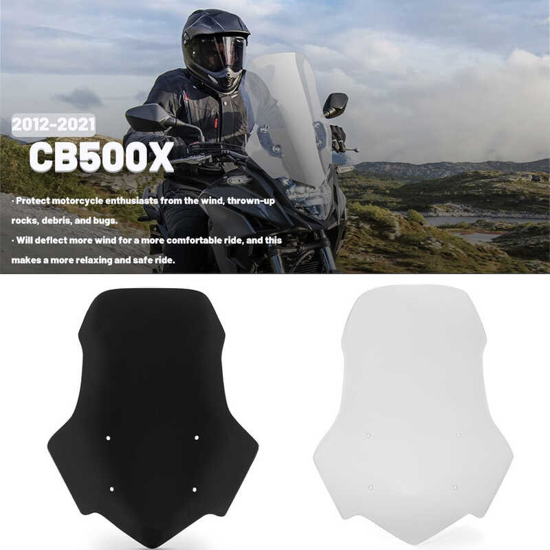 MTKRACING Para sa HONDA CB 500X CB500X 2012-2021 Motorcycle Windscreen ...