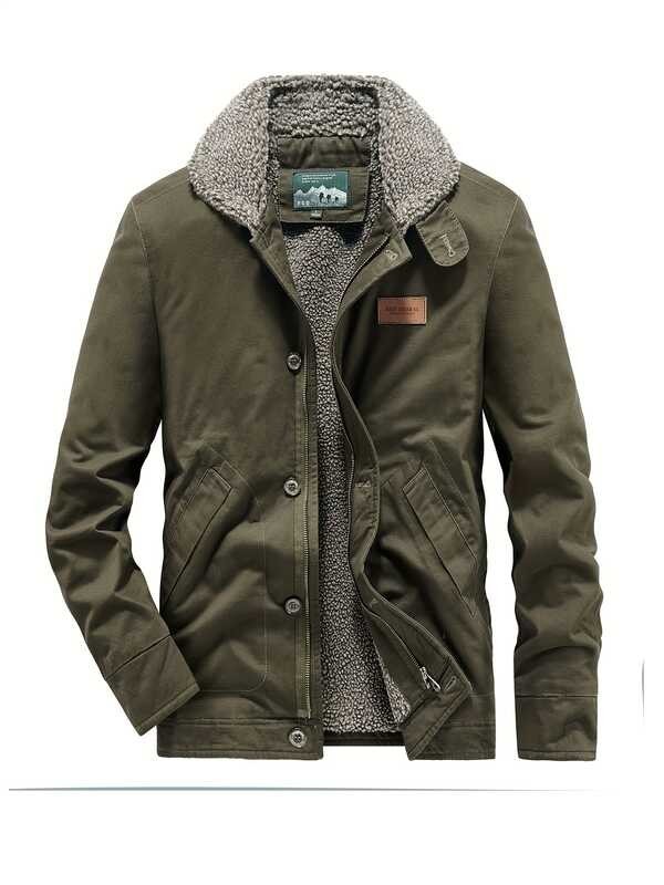 Men's Cold Jackets Mountaineering Coat Parkas Mens Nature Hike - Mga ...