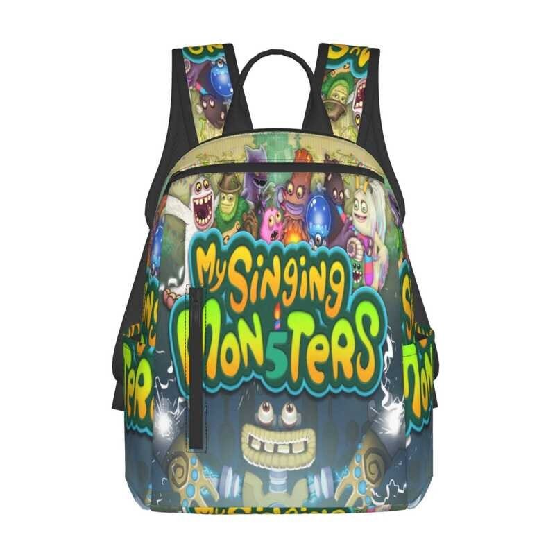 Monsters Aking Singing Lightweight Backpack Outdoor Travel Sports ...