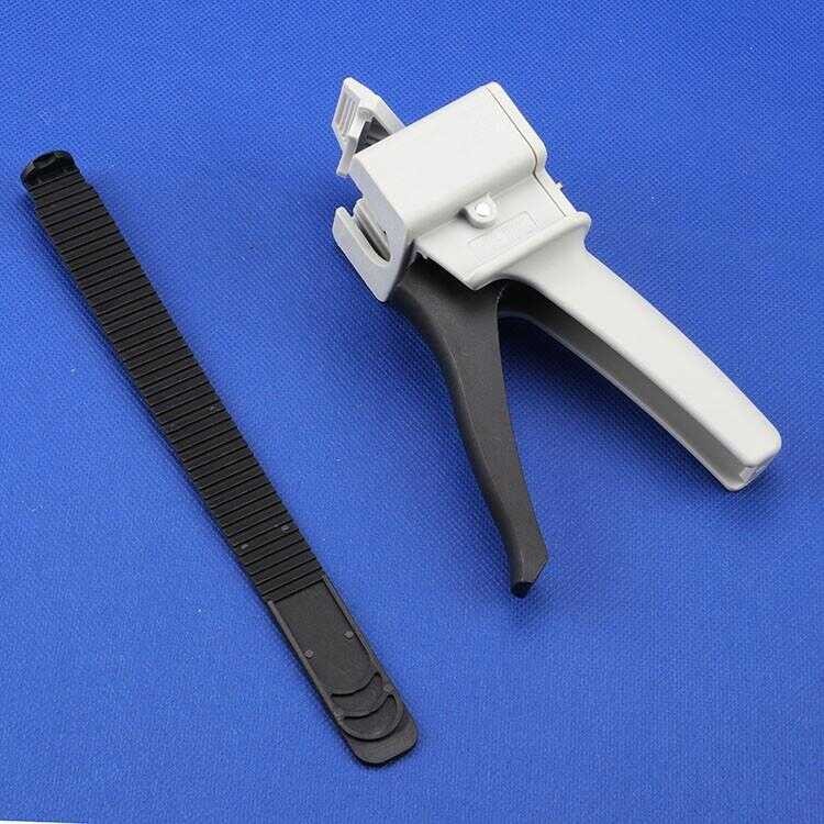 Single tube manual glue gun 30/55CC hand push glue gun syringe ...