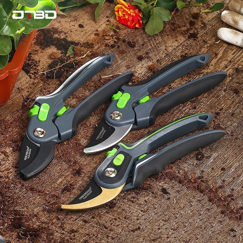 in stock Plant trim horticulture Hand pruner cut secateur Shrub Garden ...