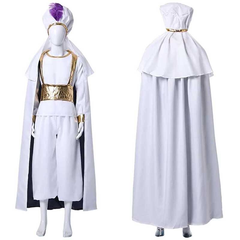 Tt Arab Hat Cloak Full Set Cosplay Aladin Costume Movie Cartoon Prince ...
