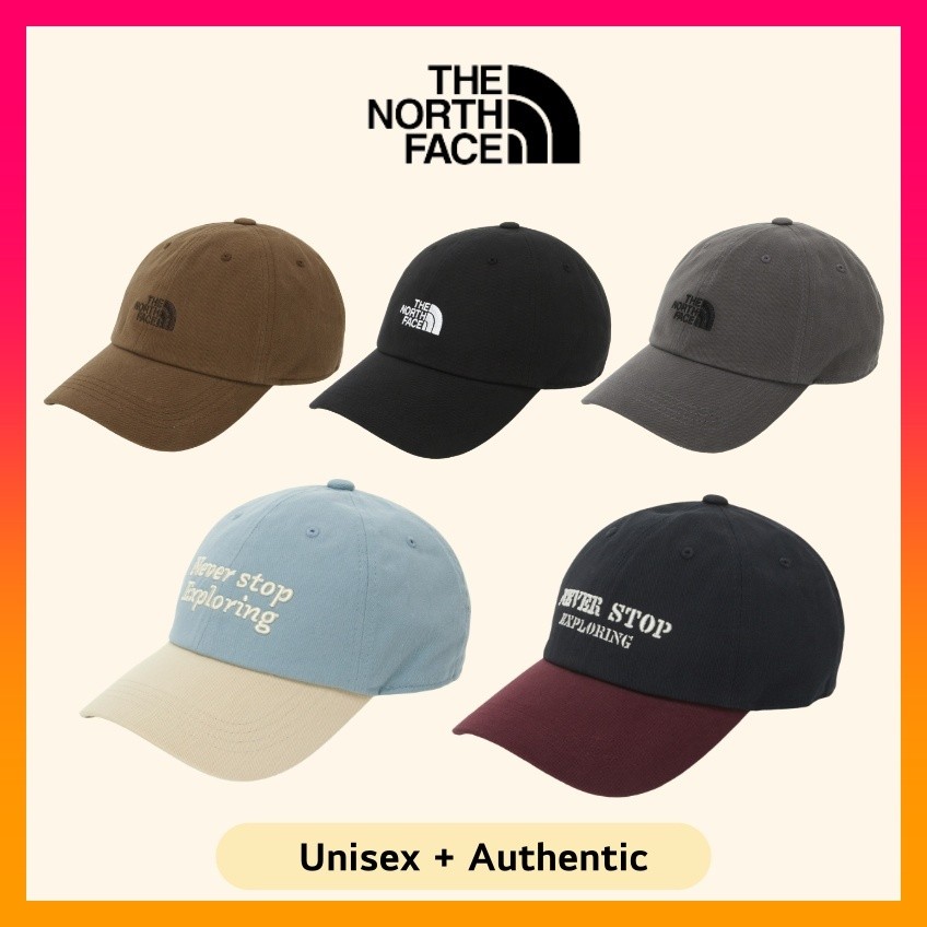 in stock The North Face TNF Logo Soft Unisex Cap (2024New) | Shopee ...