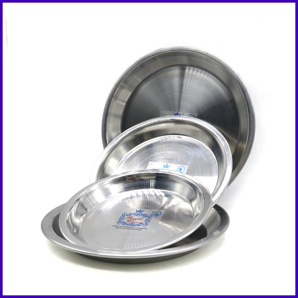 ⚖ ♻ [BUY 1 GET 1 FREE ] Royal Crown Aluminum PIE PAN /Round/Buko Pie ...