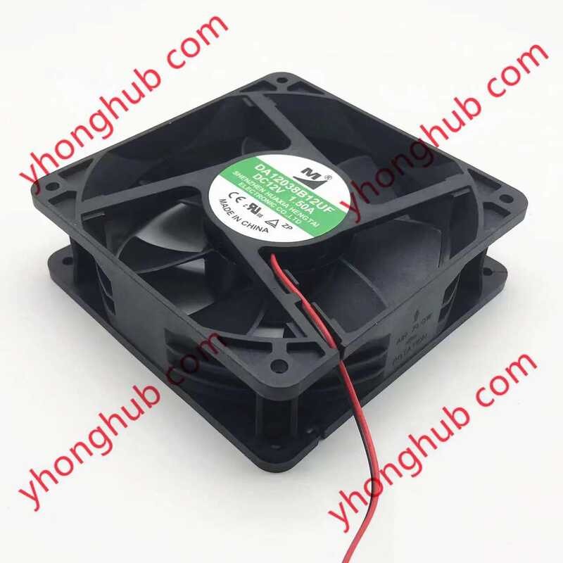 Huaxia 3 09 Hengtai Da12038b12uf DC 12V 1.50A 120X120x38mm 2-Wire ...