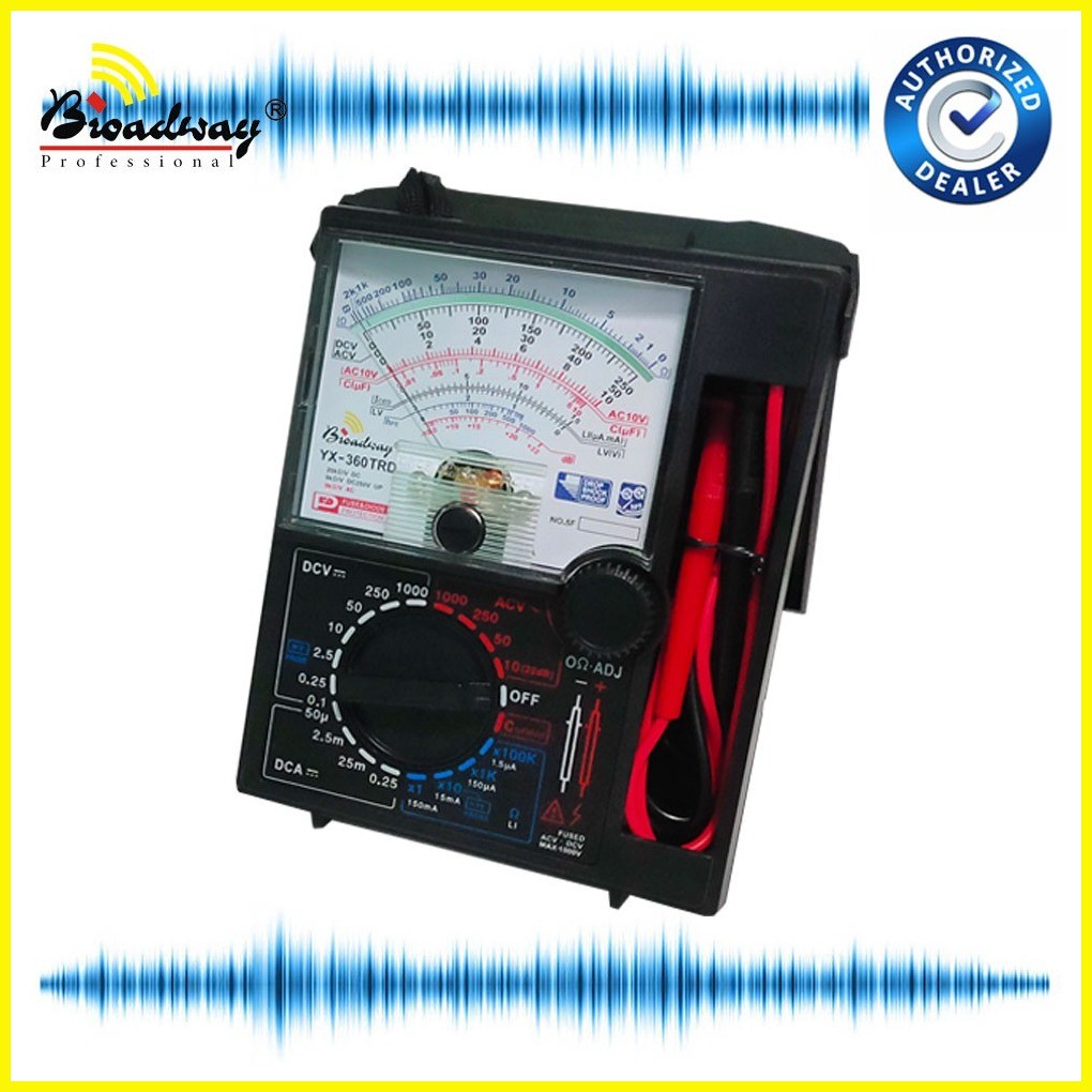 ∈ Broadway Analog Multitester YX-360TRD Fuse and DIODE Protection with ...