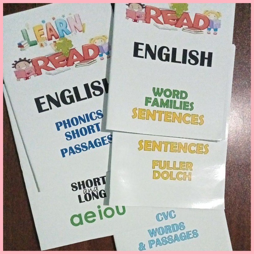 ⊙ ۩ SALEREADING MATERIALS | ENGLISH & TAGALOG READING BOOKLET | CVC ...