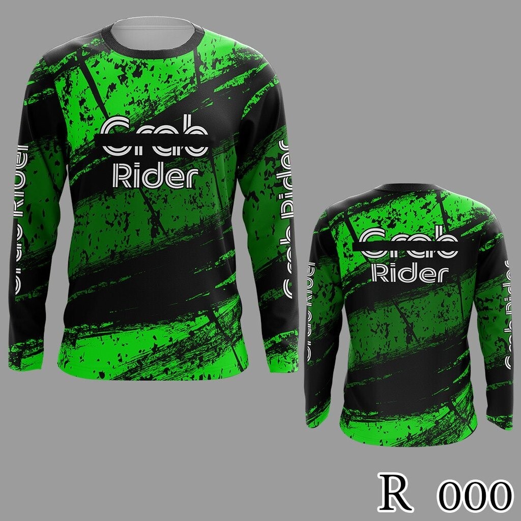 Grab Food Long Sleeve T-Shirt for Delivery Workers Breathable Moisture ...