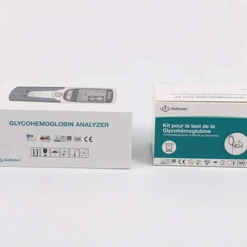 Bio Hba1c Meter Hemoglobin Analyzer Na May A1c Kit Blood Group Testing ...