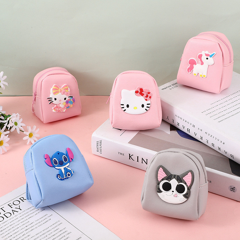 Mini Coin Purse Children Elementary School Students Cartoon Key Case ...