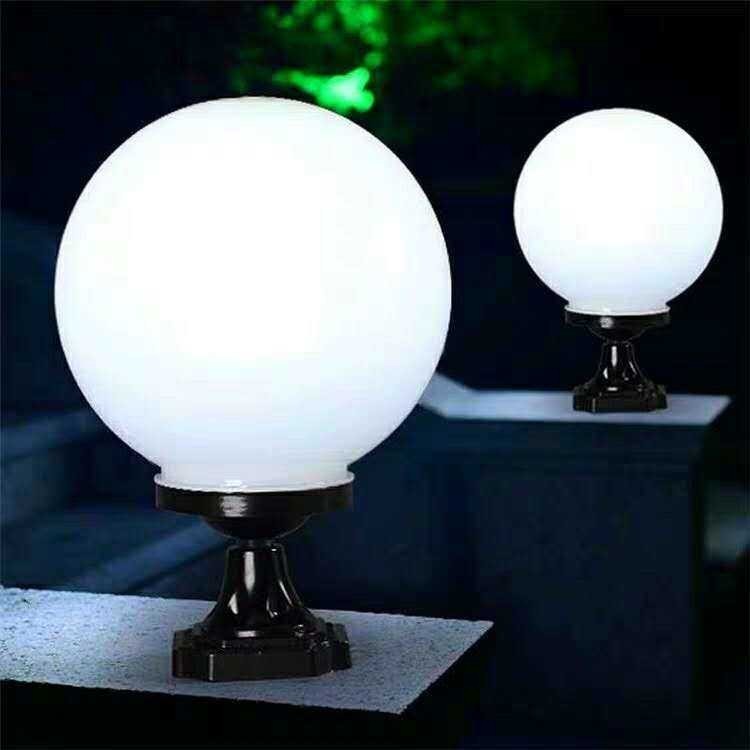 Ilawan Lumabas Katawan Post Liwanag Na Pader Ng Hardin LED Walang Tubig ...