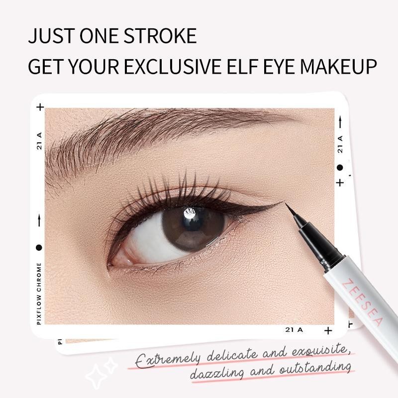 ZEESEA 0.01mm Liquid Eyeliner Waterproof Long Lasting Eye Makeup Quick-Dry Black | Shopee ...