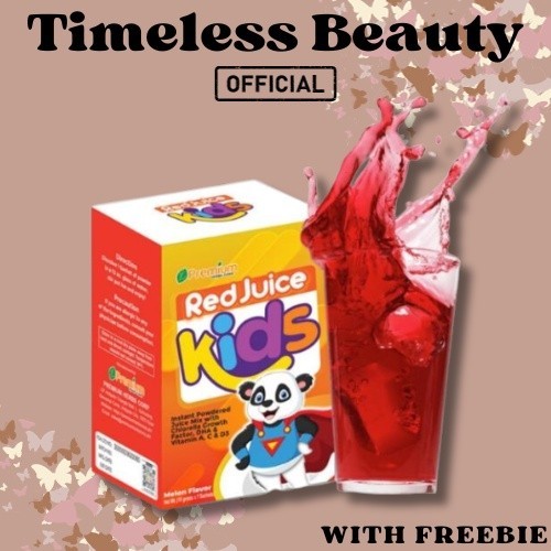 ☎ Red Juice Kids w/ No Sugar added pampataba pampatalino pampatangkad ...