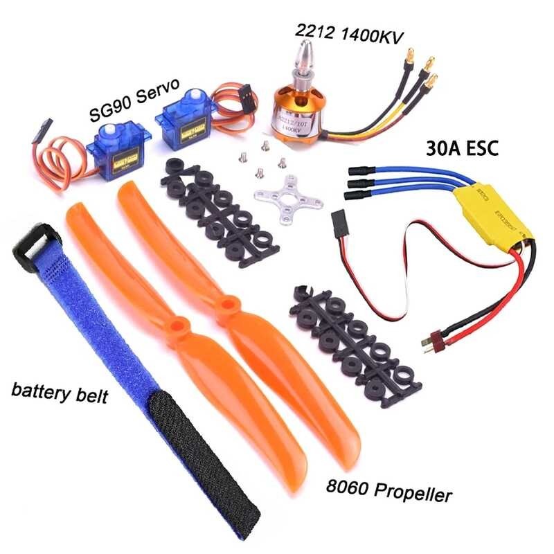 A2212 2212 XXD 1400Kv Brushless 30A ESC Motor Sg90 9G Micro Servo 8060 ...