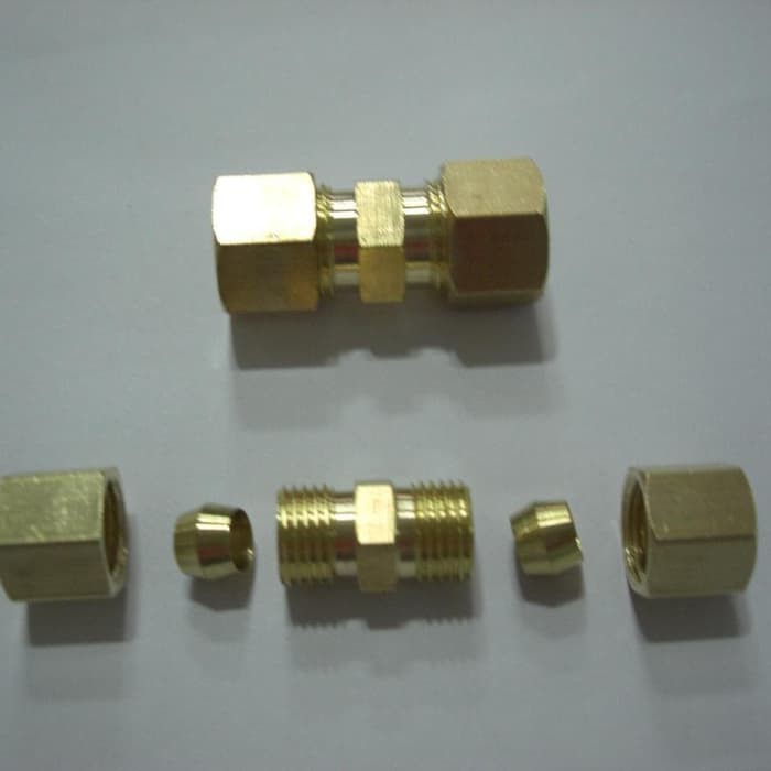 ♨ Compression Fittings Copper Hose Connection Coupling 952mm | Shopee ...