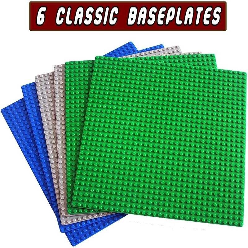 16*32 Dots Classic Base Plates Blocks DIY Small Size City Road Bricks ...