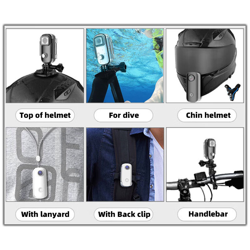 Orig SJCAM 4K C100+ small Action camera C100 plus Mini Tiny Camera for ...