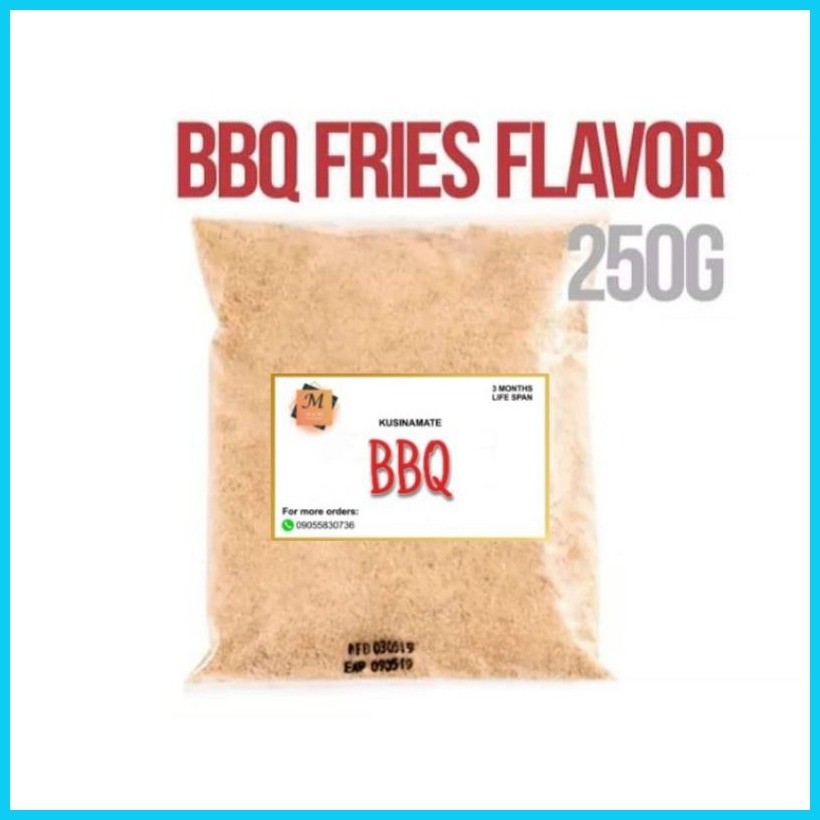 ๑ Powdered Fries Flavor in 250g Pack (Cheese, BBQ & Sour Cream ...