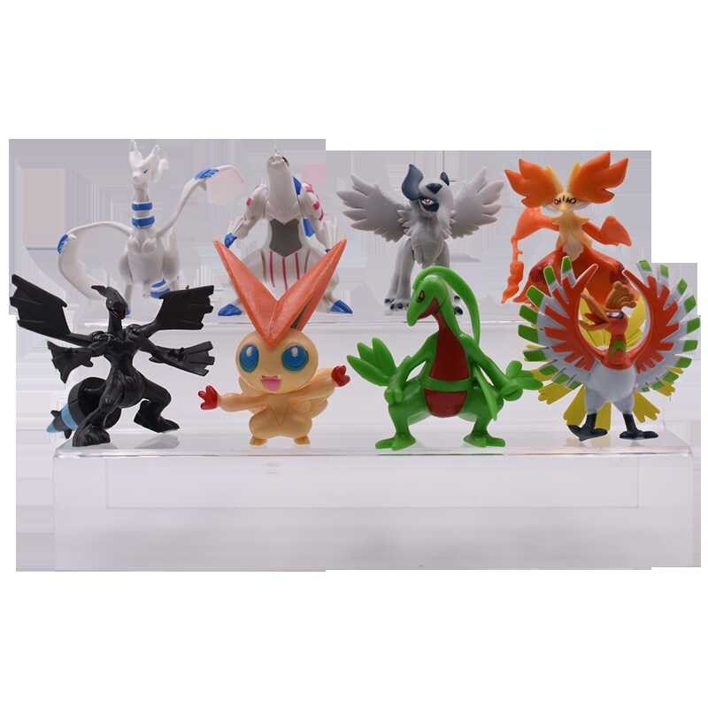 Legendary - Figures Model Arceus Dialga Groudon Kyogre PVC Action Toy ...