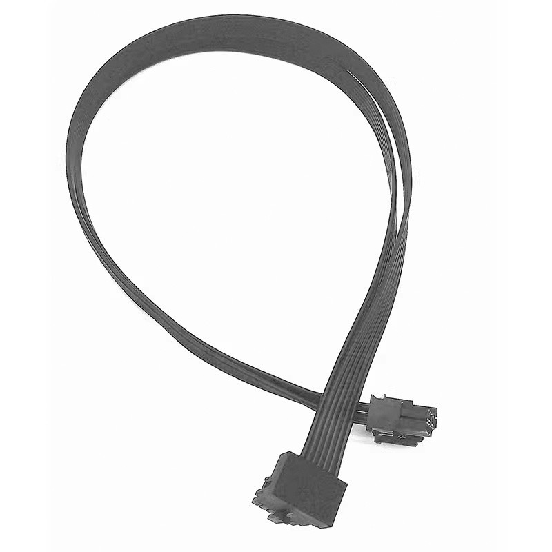 PCIE 5.0 12VHPWR Dual 8Pin Male To 16pin(12+4p) Male Straight or Angle ...