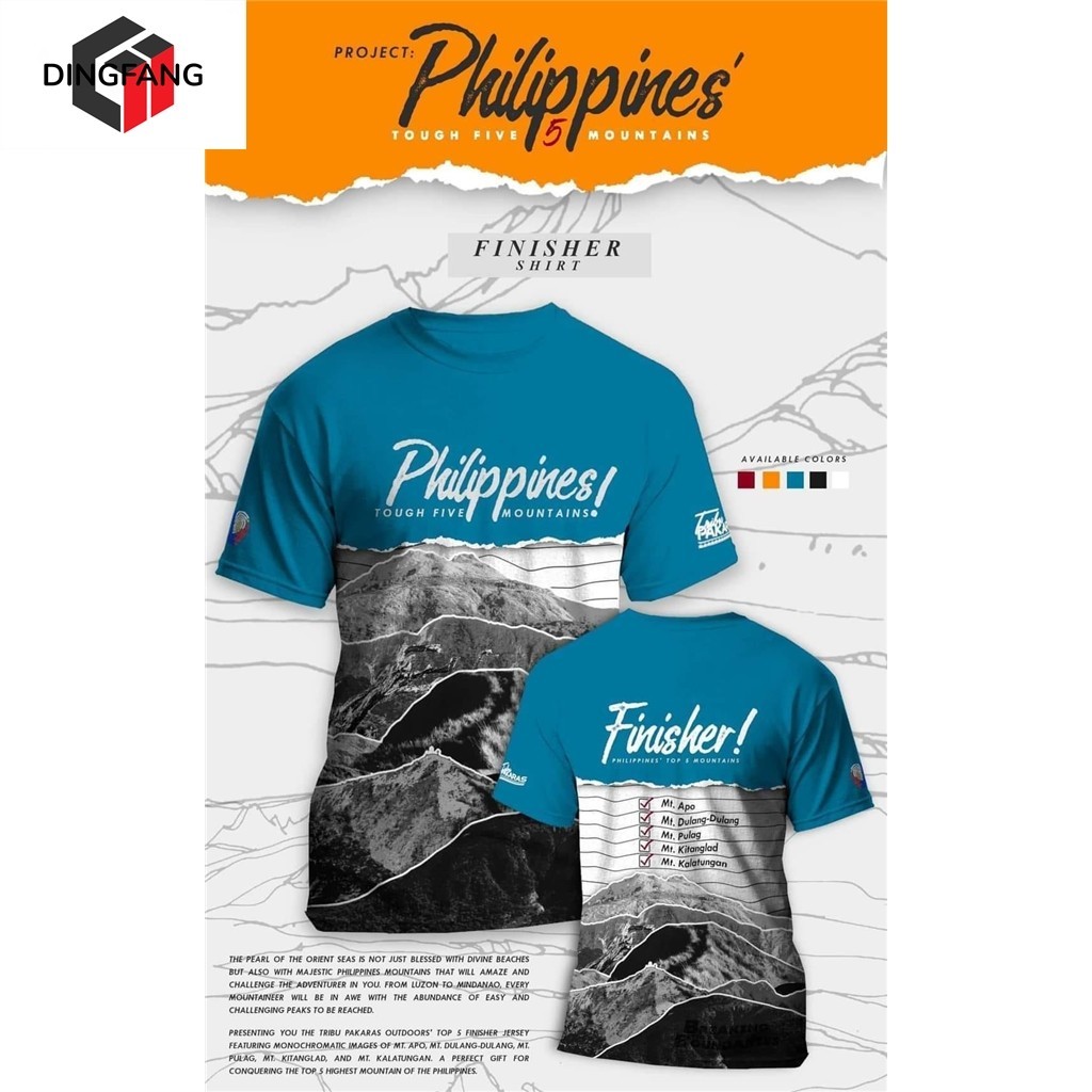 PH TOUGH5 FINISHER FULL SUBLIMATION Shirt | Shopee Philippines