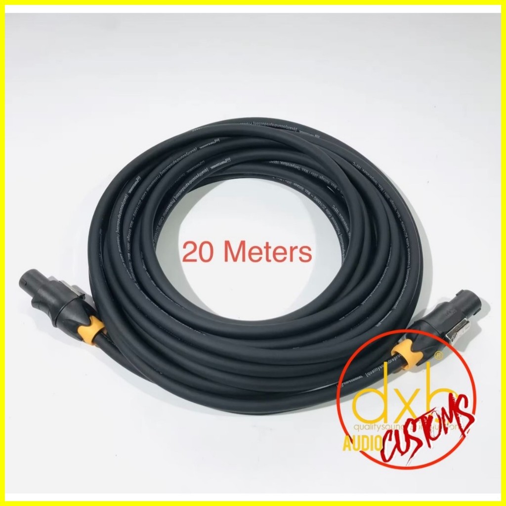 dxb 14/2 Speakon Cable 2C/14AWG Professional (25M,20M,15M,10M,5M) | Shopee Philippines