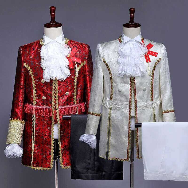 Tt Baroque Men's Bartoli Regal Kings Suit Royal Guard Costume Medieval ...