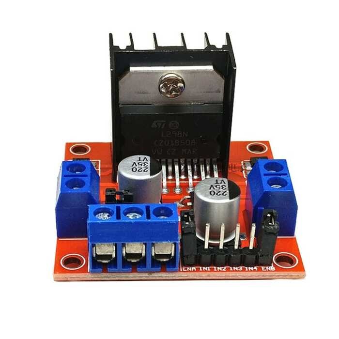 L298N motor drive board module DC stepper motor motor intelligent car ...
