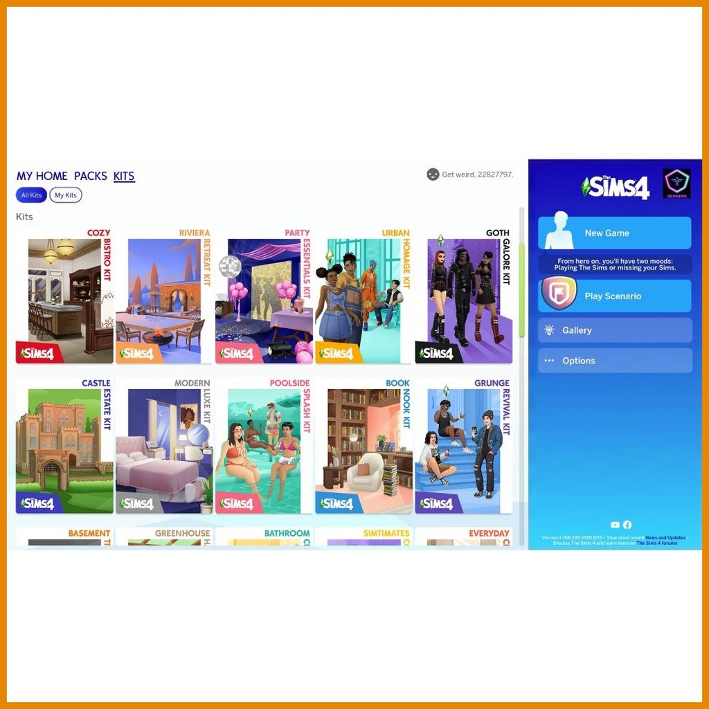 ∥ Sims 4 PC Game - All Expansion PACKS & KITS (+UpdatabIe) - Windows PC ...
