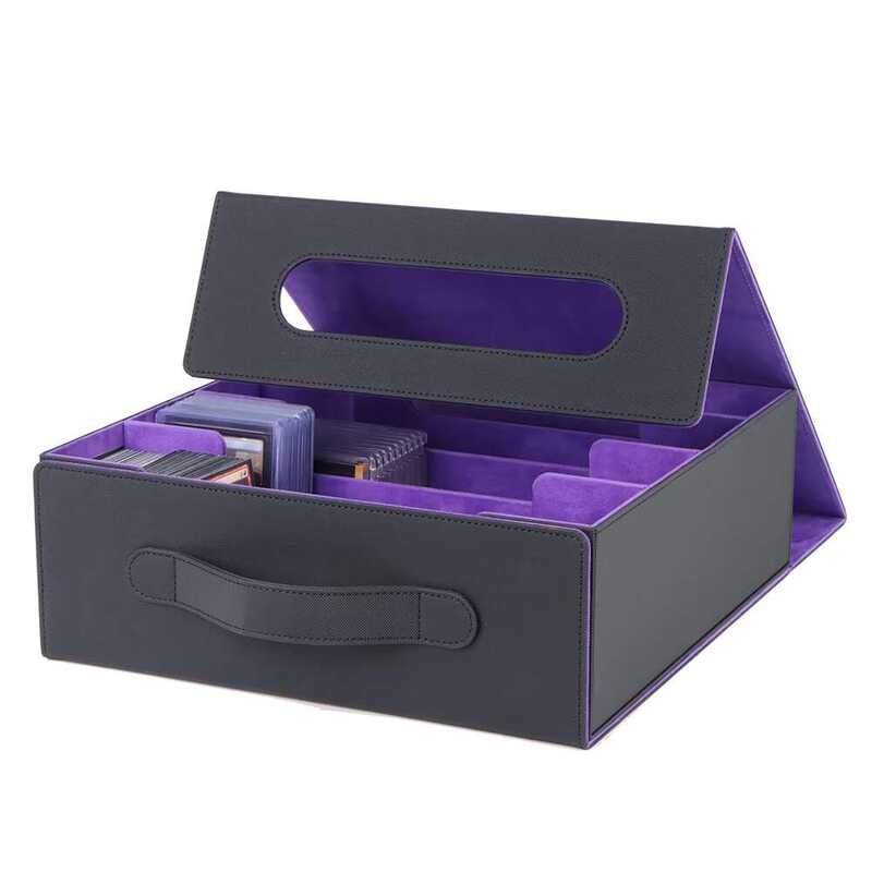 Trading Card Deck Box TCG OCG Card Storage Box Leather Box Deck For ...