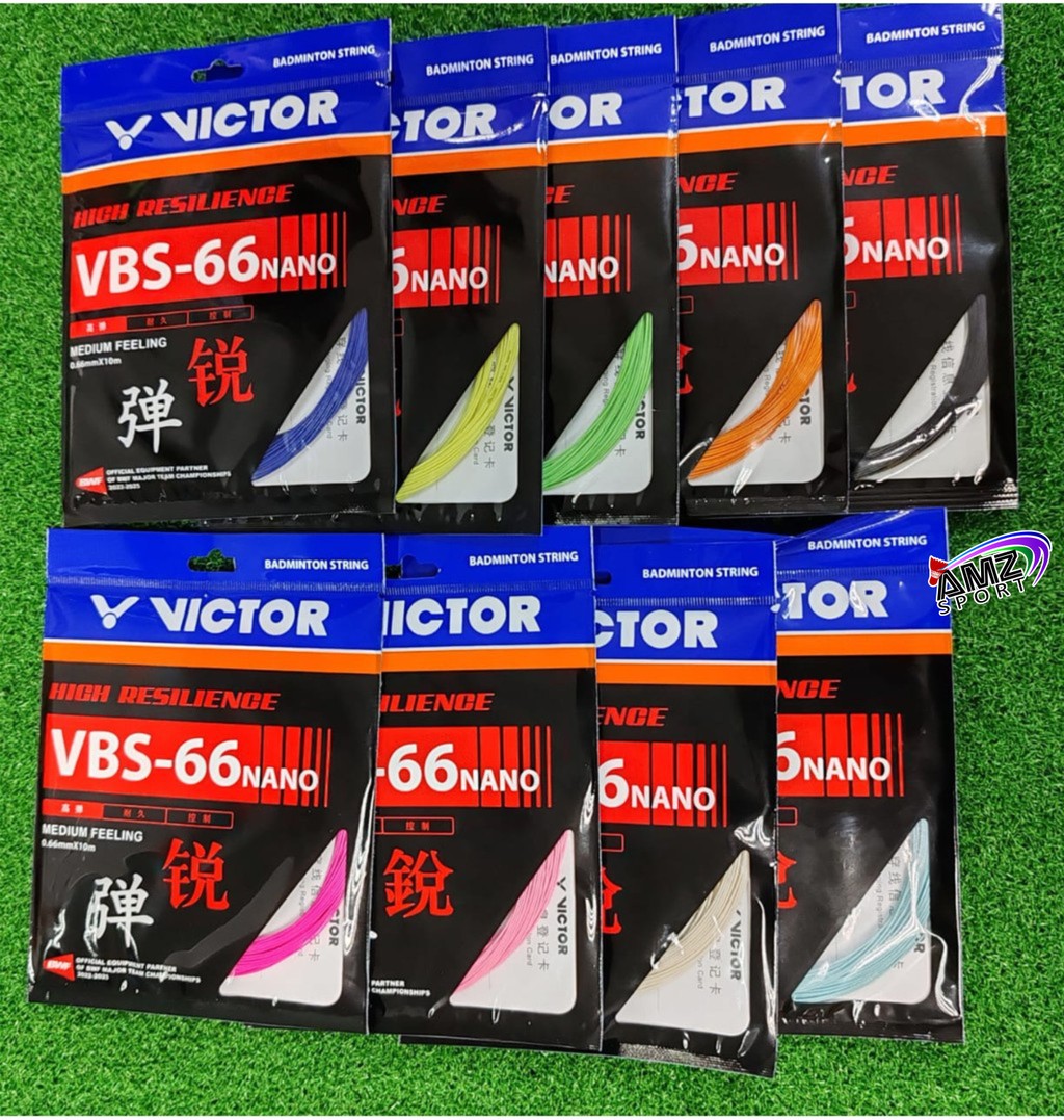 VICTOR Badminton String VBS-66 Nano | Shopee Philippines