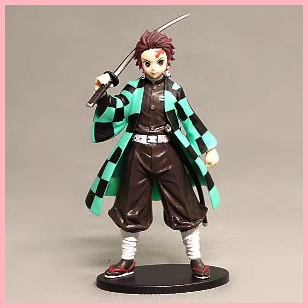 ∇ Demon Slayer Kimetsu No Yaiba Chibi Figures Anime Series Tanjiro ...