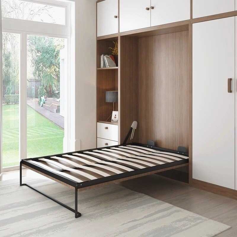 Wall bed invisible bed rotating folding bed Murphy bed wall bed ...