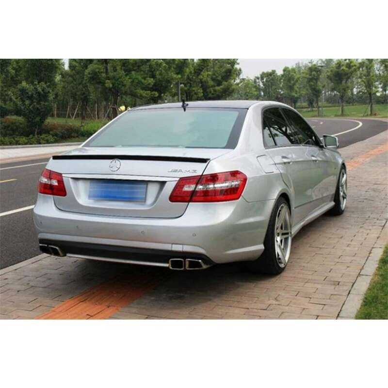 FOR CEYUSOT Benz E Class W212 E180 E200 E260 E320 E400 Car Trunk Rear Lip Wing ABS Materia ...
