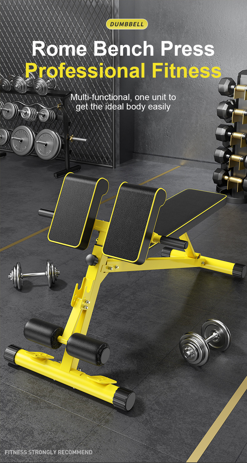 Folding Roman chair Press Chair Dumbbell bench Bench press bench Sit-Up ...