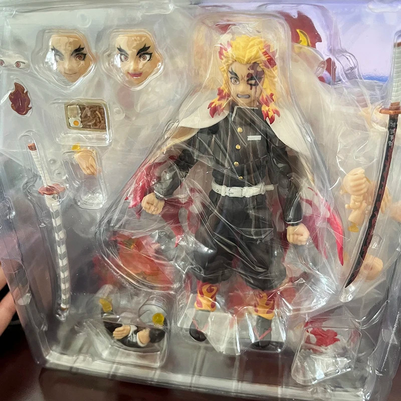 Figma Demon Slayer Figure Kimetsu no Yaiba Rengoku Kyoujurou 553 ...