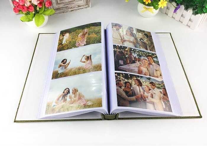 Linen Litratong Leacat 4R 6 Pulgada Ipasok Ang 240 Pcs Photos Postcard ...
