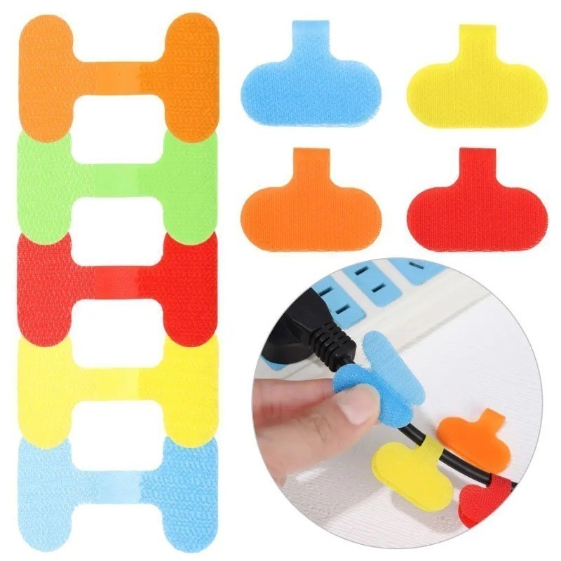 Self Adhesive Cable Labels Writable Waterproof Data Cables Sticker ...
