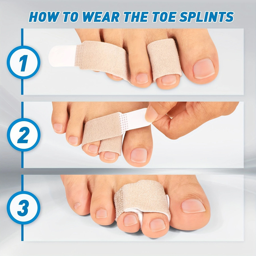 Velcro bandage toe splitter,fit-type bandage overlapping thumb valgus ...