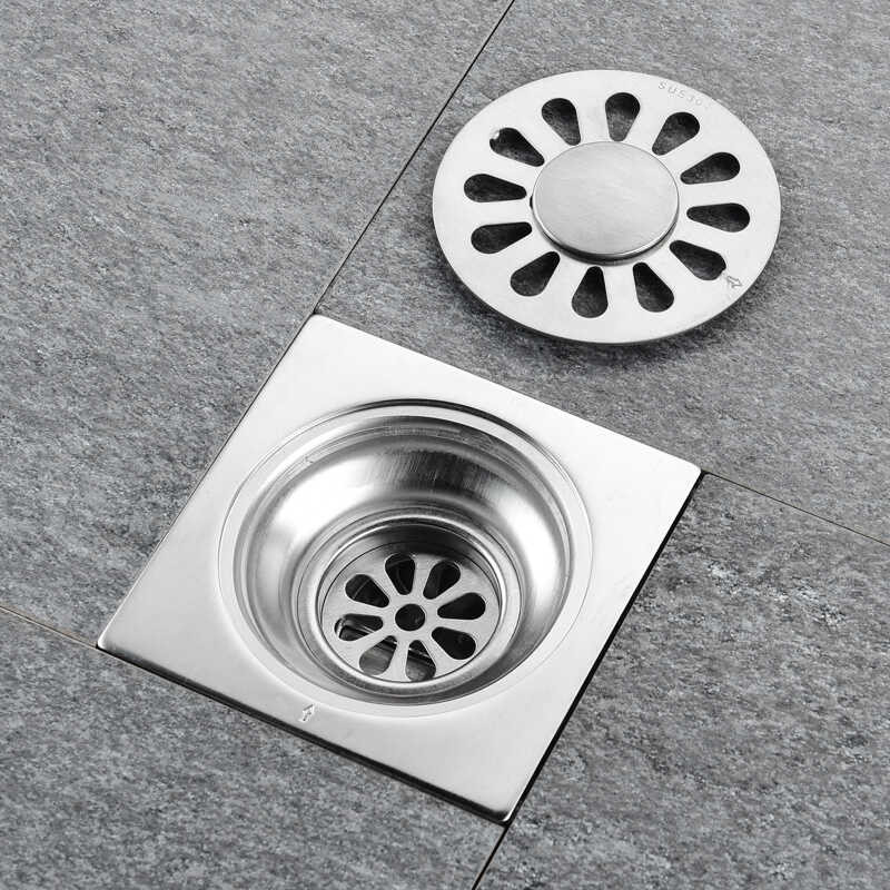 Stainless Maglagay Ng Steel Square Floor Waste Grates Bathroom Drains ...
