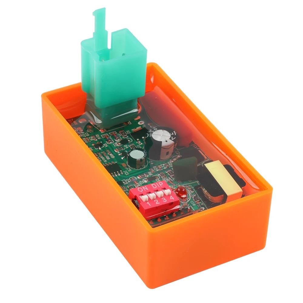 Programmable CDI Lgnition 4 Pin DC CDI Racing Box DIP Switch For ACTIVE ...