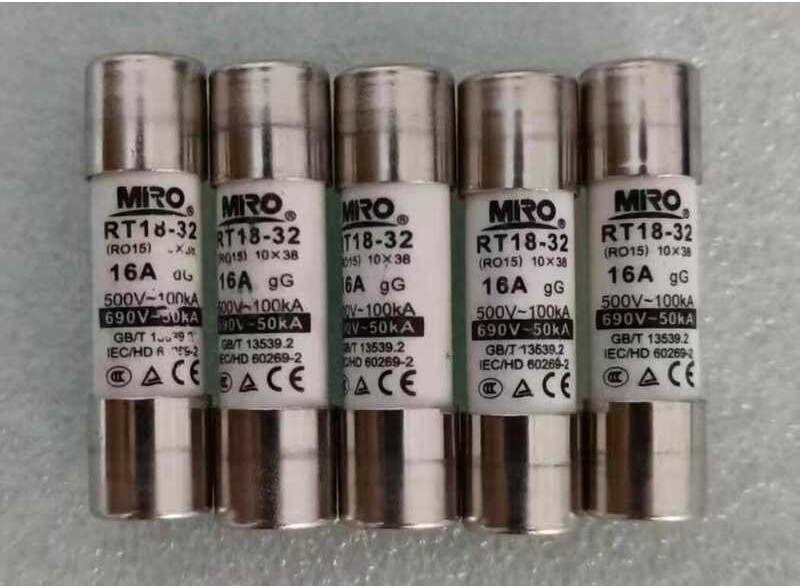 Piraso/Pack MRO 5 Mingrong Ceramic Fuses Rt18-32 16A | Shopee Philippines