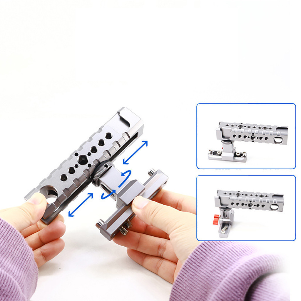 Aluminum Quick Release NATO Top Handle Hand Grip with 70mm NATO Cold ...
