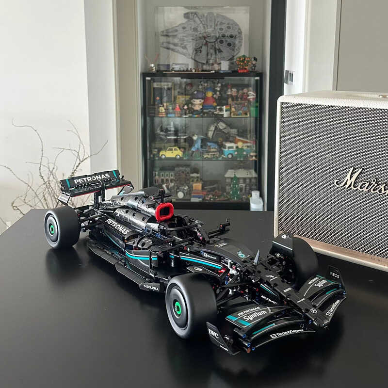 AMG Mercedes F1 sports car compatible LEGO 42171, ang parehong building ...