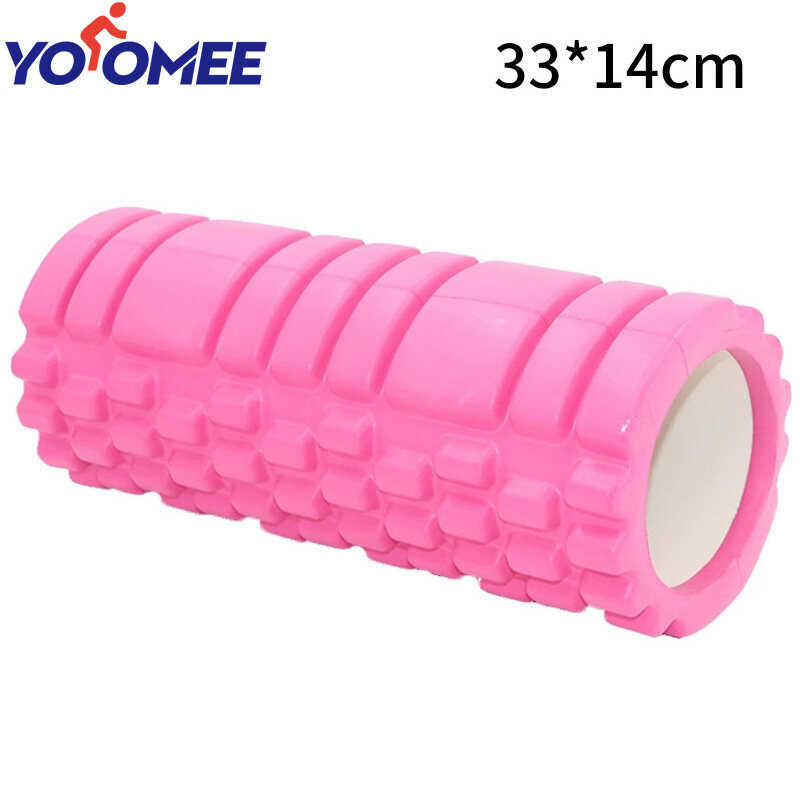 High-Density Hollow Yoomee Column Fiess Pilates Yoga Foam Roller Blocks ...