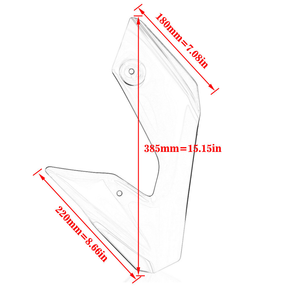 For BMW R1250GS 2018-2021 Side Windscreen Fairing Panel Frame ...