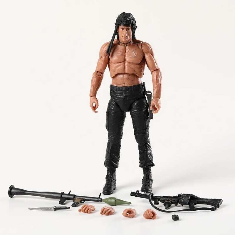 NECA Reel Toys First Blood John J. Rambo Action Figure | Shopee Philippines